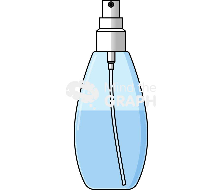 Cosmetic flask 4 front