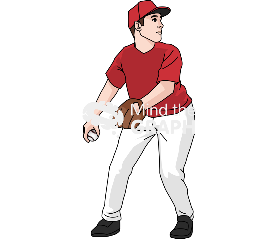 Man baseball pitching phase 4