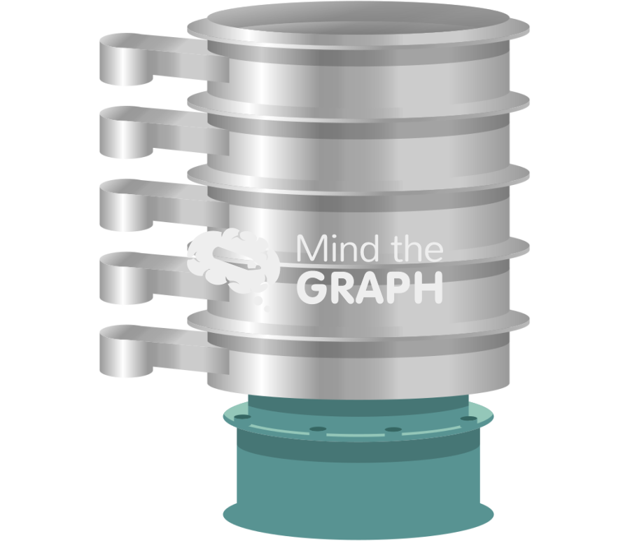 Stainless steel sediment sifter equipment front